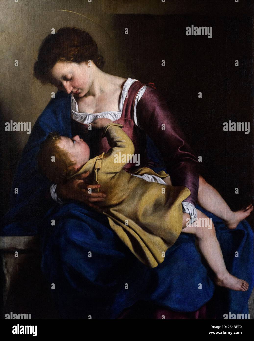 Orazio Gentileschi (1563-1639) Virgin and Child, Galleria Nazionale d ...