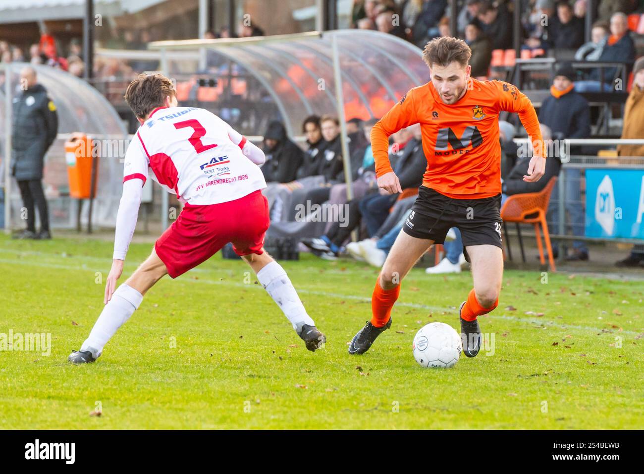 Hardenberg, Netherlands. 11th Jan, 2025. HARDENBERG, Sportpark de ...