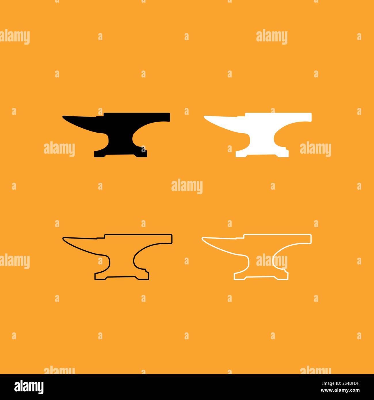 Anvil block icon Stock Vector Image & Art - Alamy