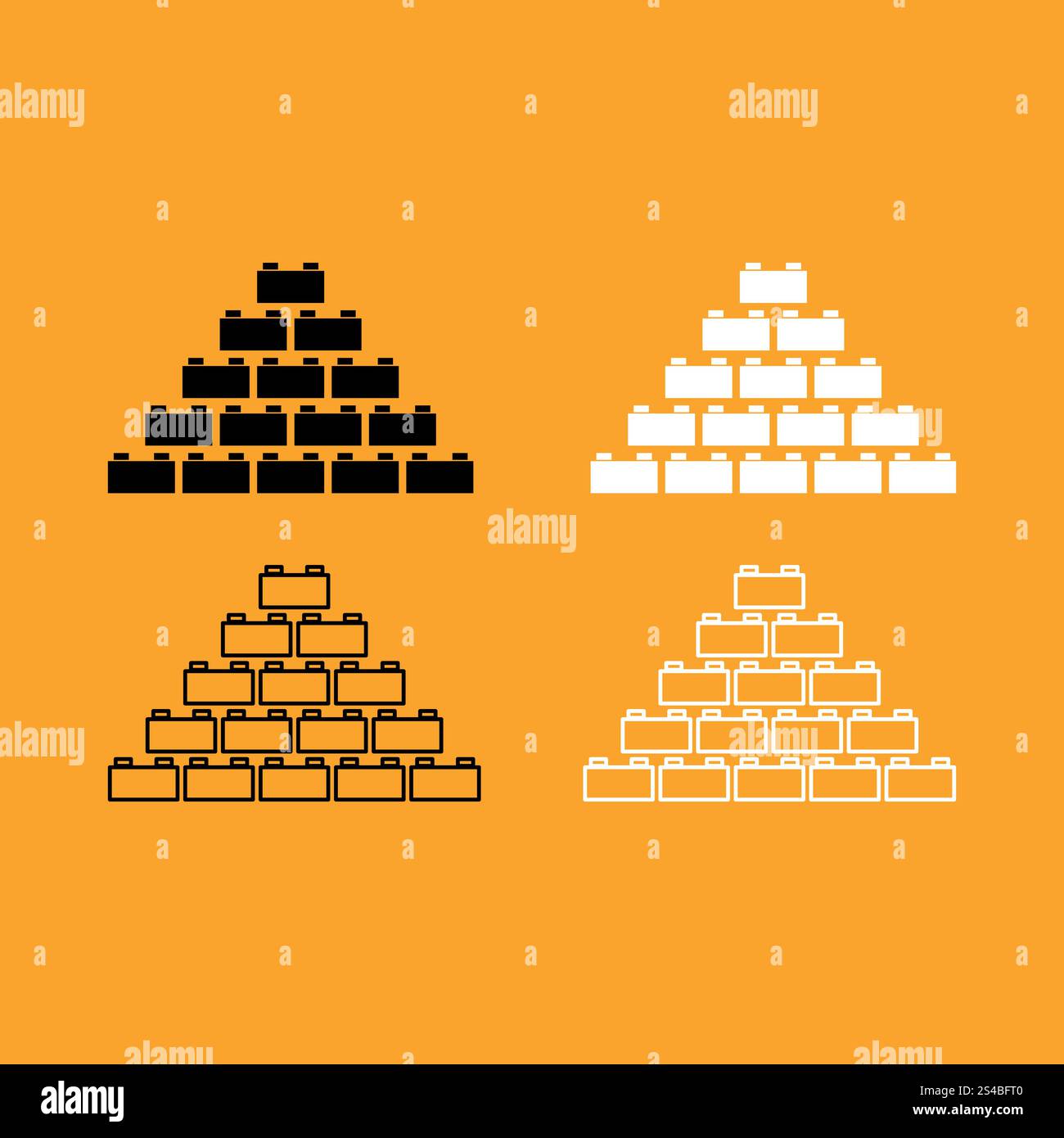 Building block icon Stock Vector Image & Art - Alamy