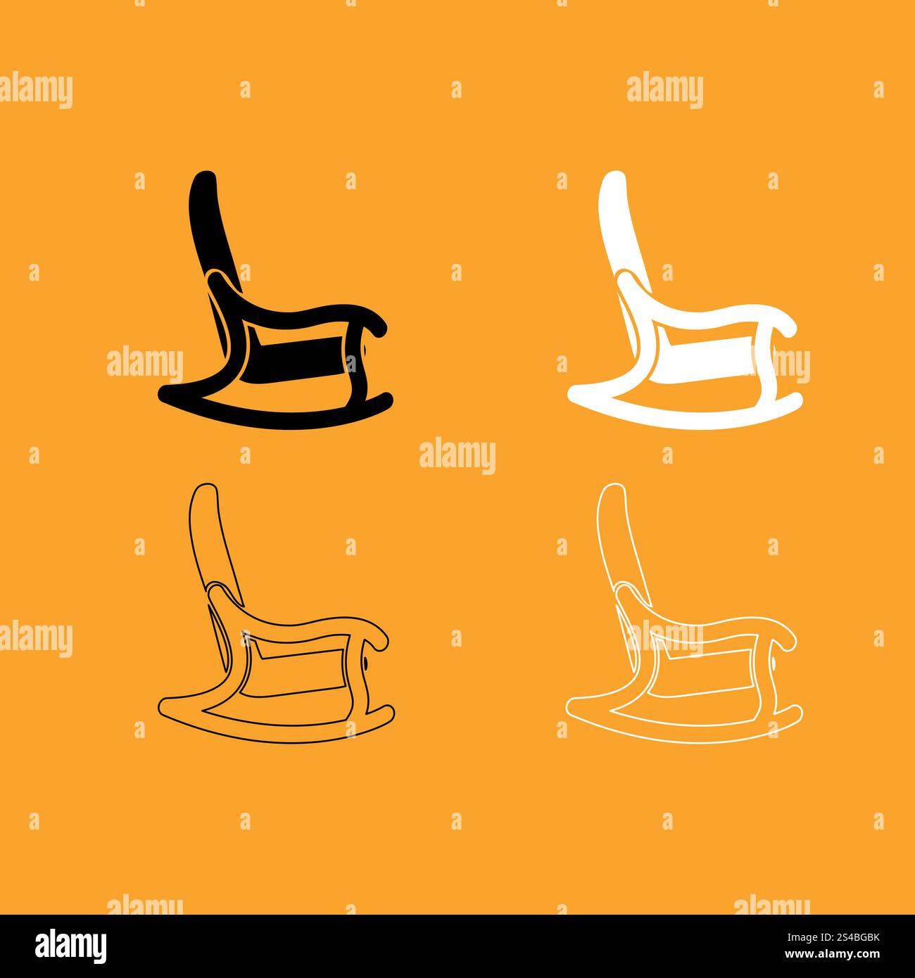 Black swing seat Stock Vector Images - Alamy