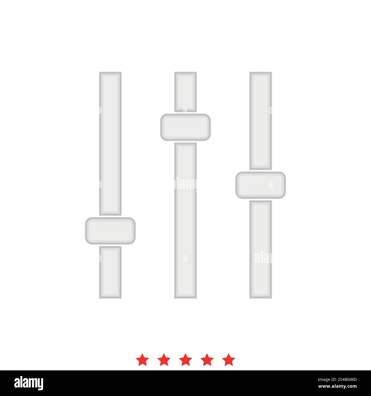 Control panel icon .. Control panel icon Stock Vector Image & Art - Alamy