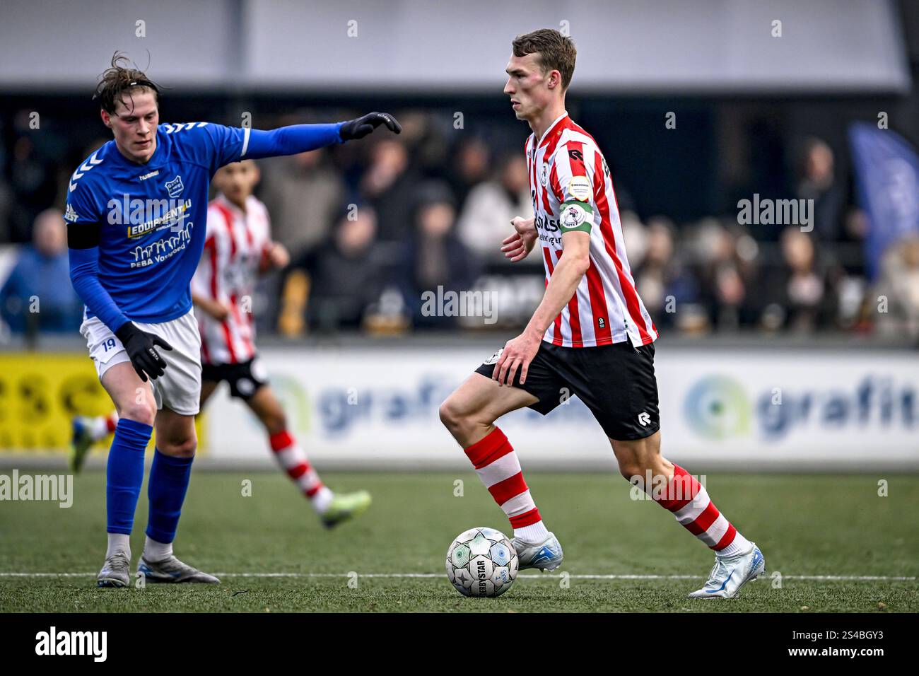 VEENENDAAL, 11-01-2025, Sportpark Panhuis, Dutch second division ...