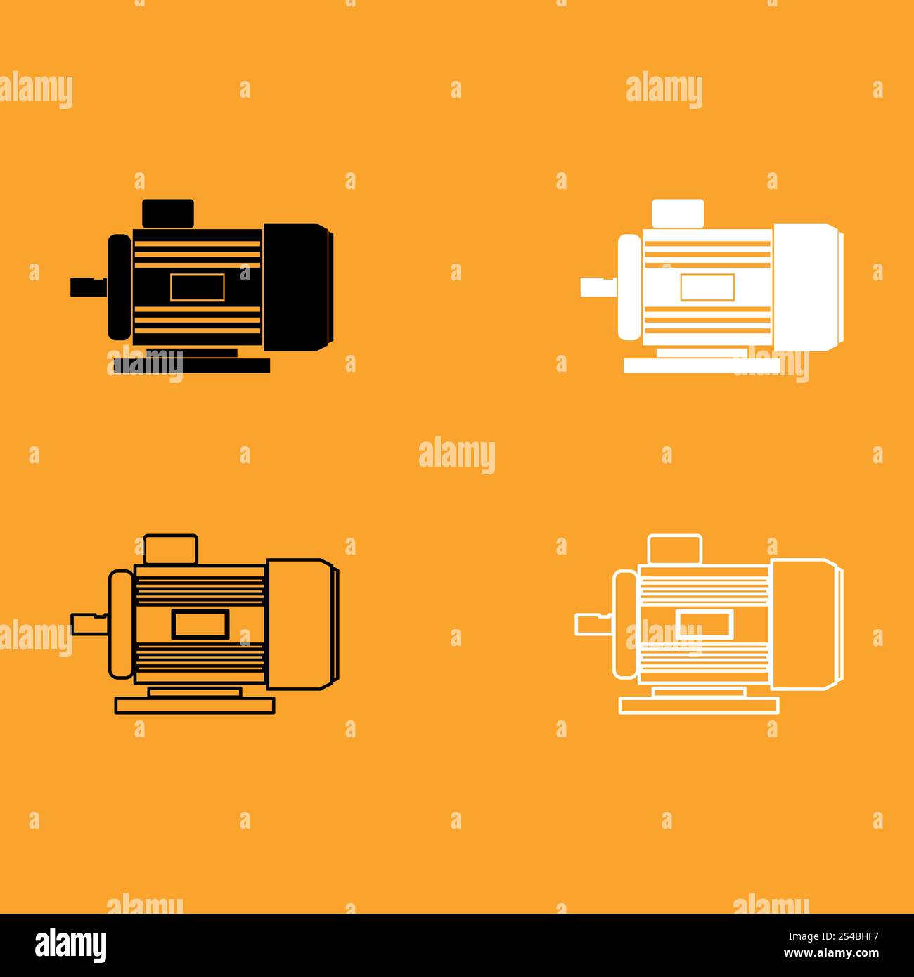 Electric motor icon Stock Vector Image & Art - Alamy