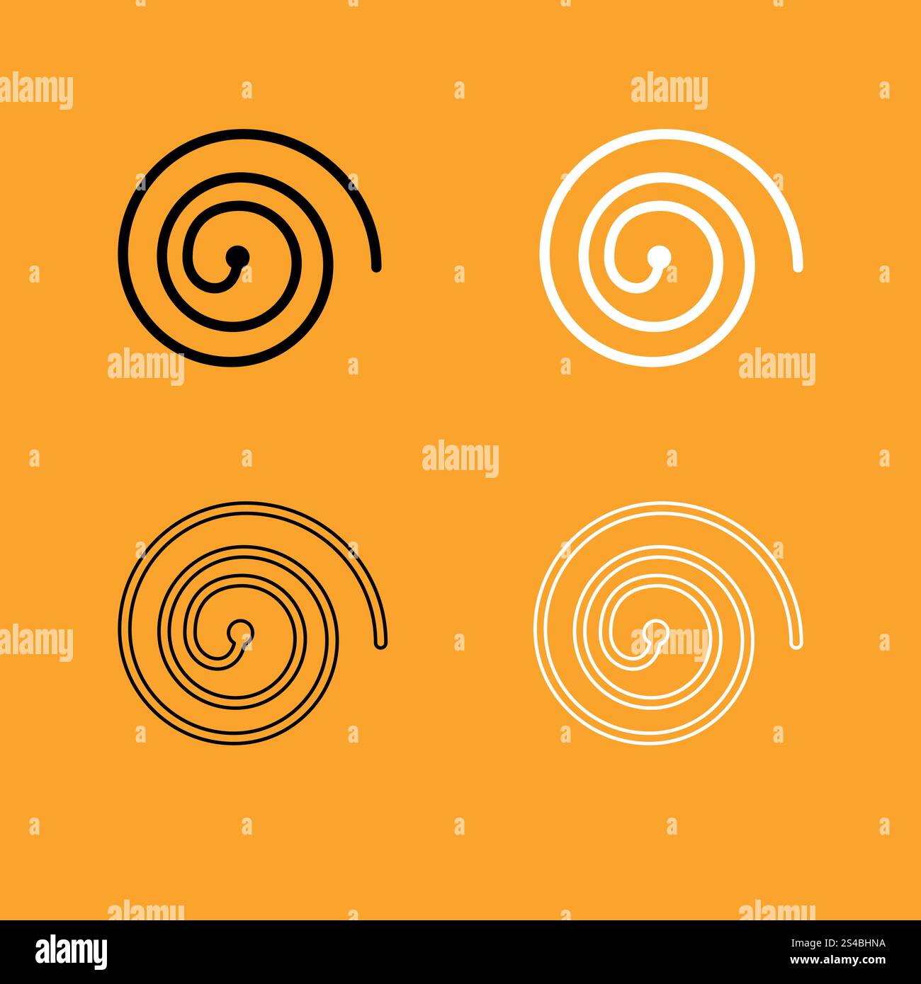 Spiral icon Stock Vector Image & Art - Alamy