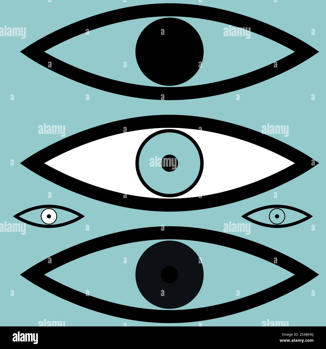 Focus icon monochrome simple Stock Vector Images - Alamy