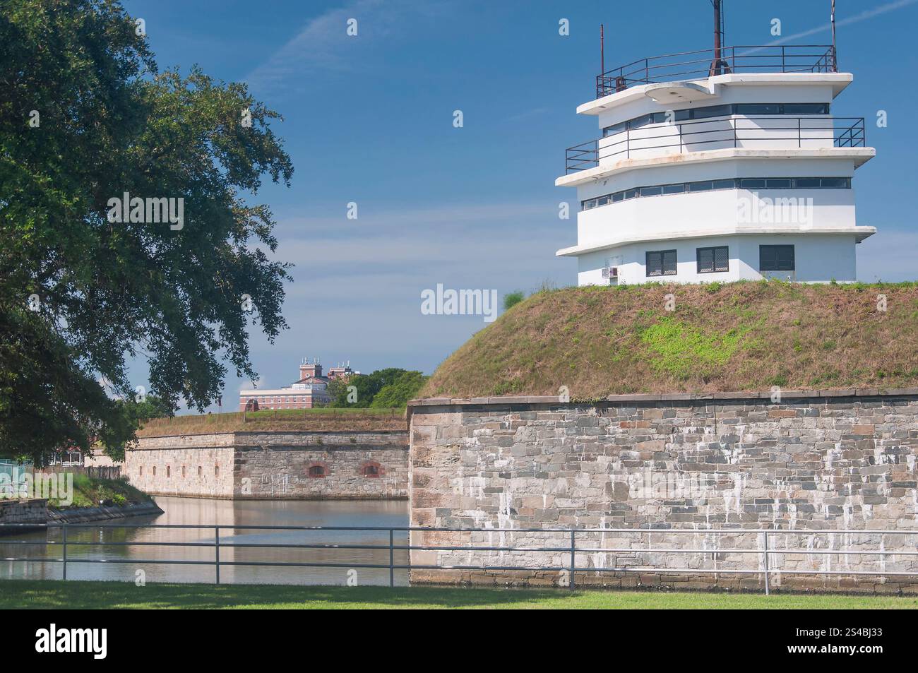Various buildings within the historic fort monroe national monument in ...