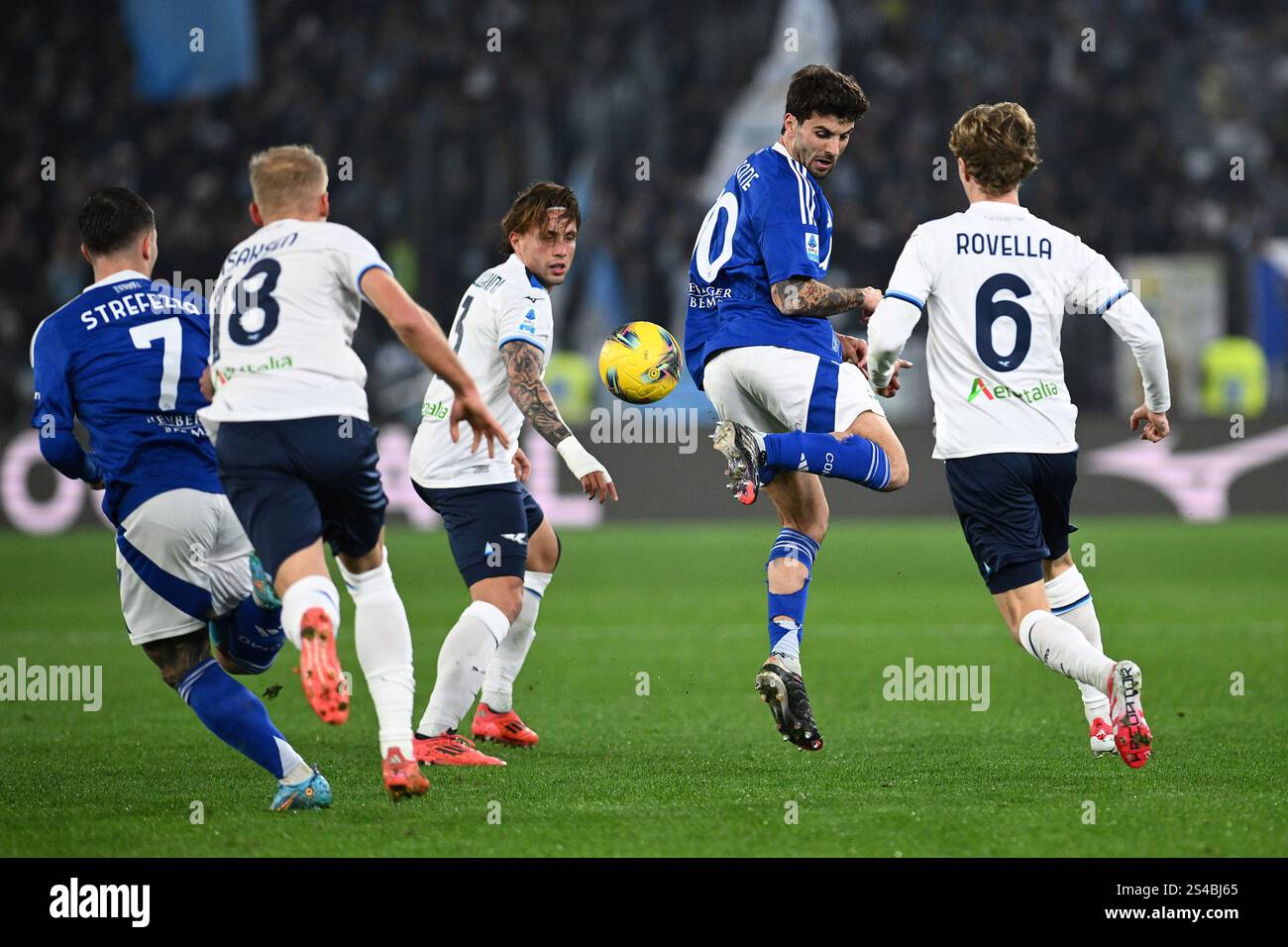 Rome, Italy. 10th Jan, 2025. Patrick Cutrone of Como in action during the Serie A match between ...