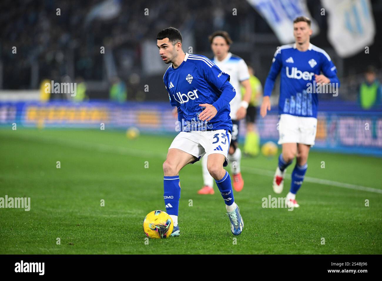 Rome, Italy. 10th Jan, 2025. Lucas Da Cunha of Como in action during the Serie A match between ...