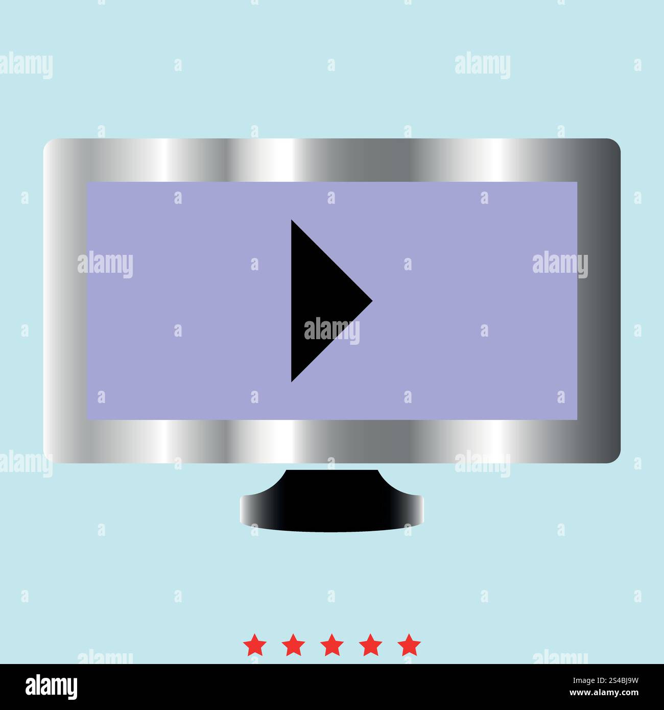 Tv with Mark playing video icon .. Tv with Mark playing video icon ...