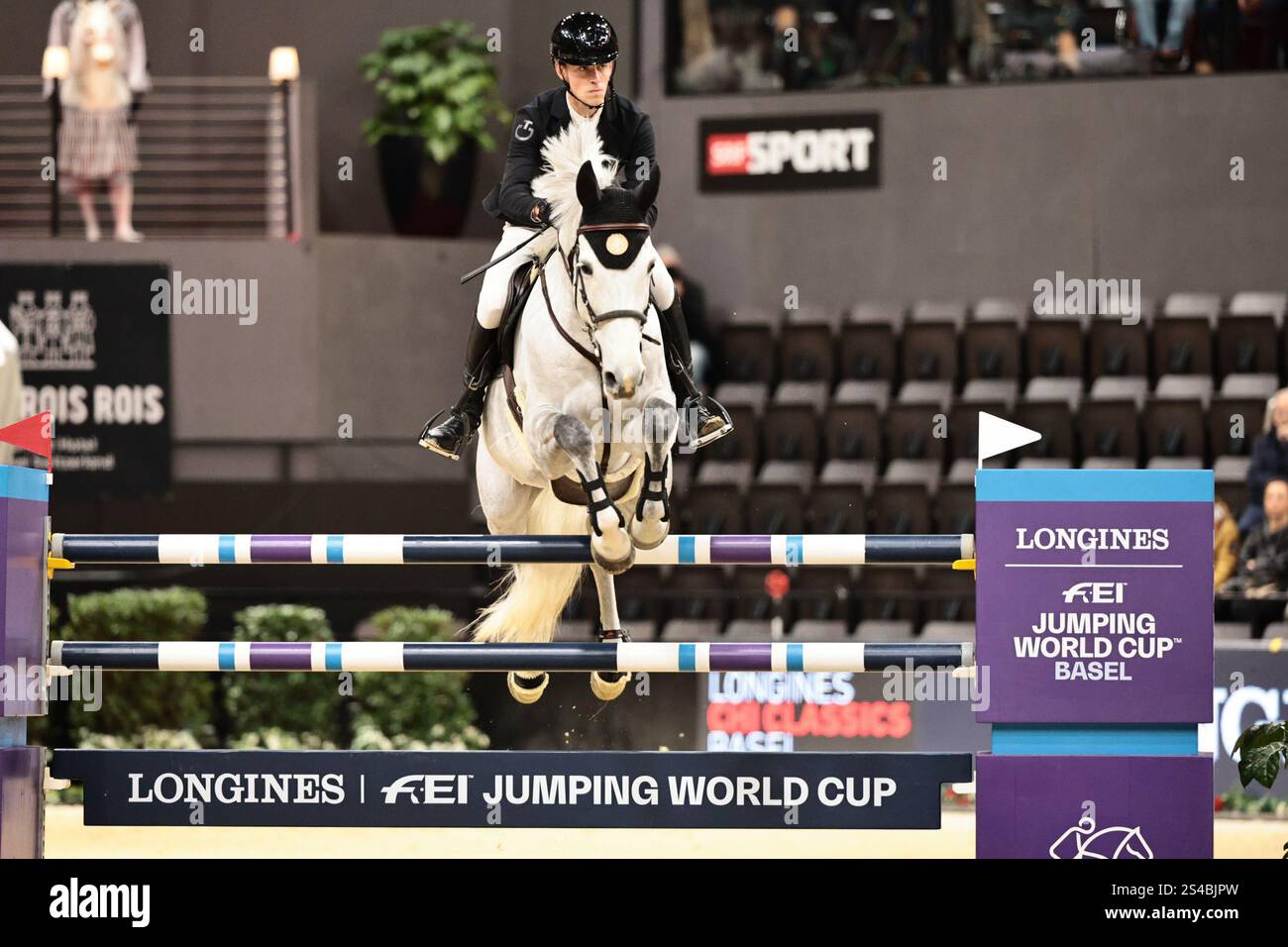 Kevin Jochems of Netherlands with Camilla van de Helle during the ...