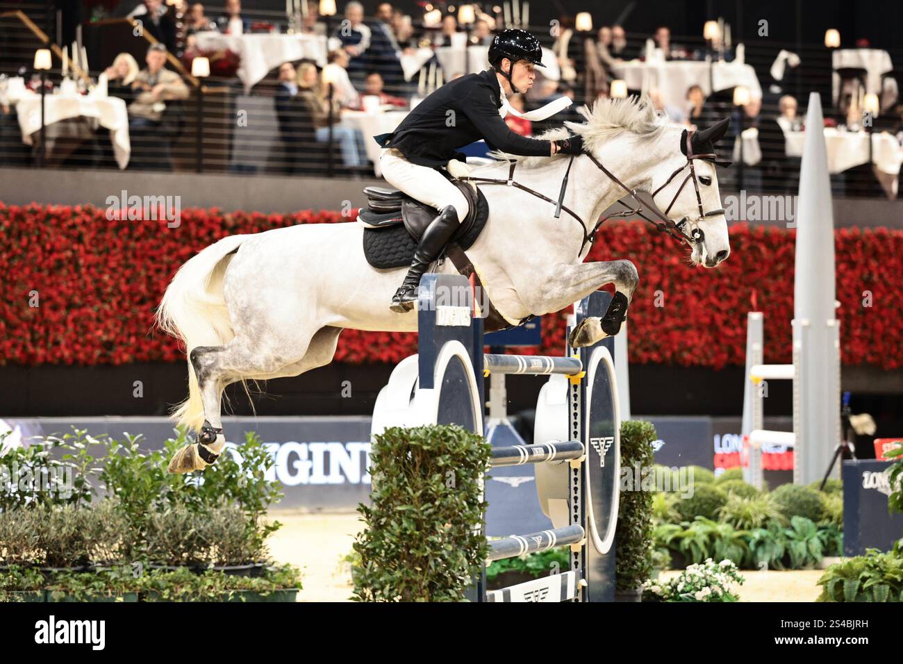 Kevin Jochems of Netherlands with Camilla van de Helle during the ...