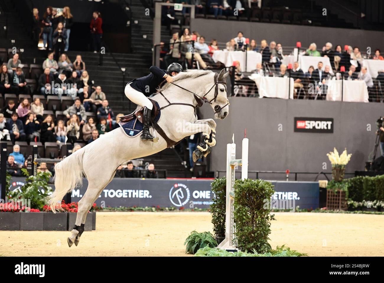 Philippe Rozier of France with Le Coultre de Muze during the Longines ...
