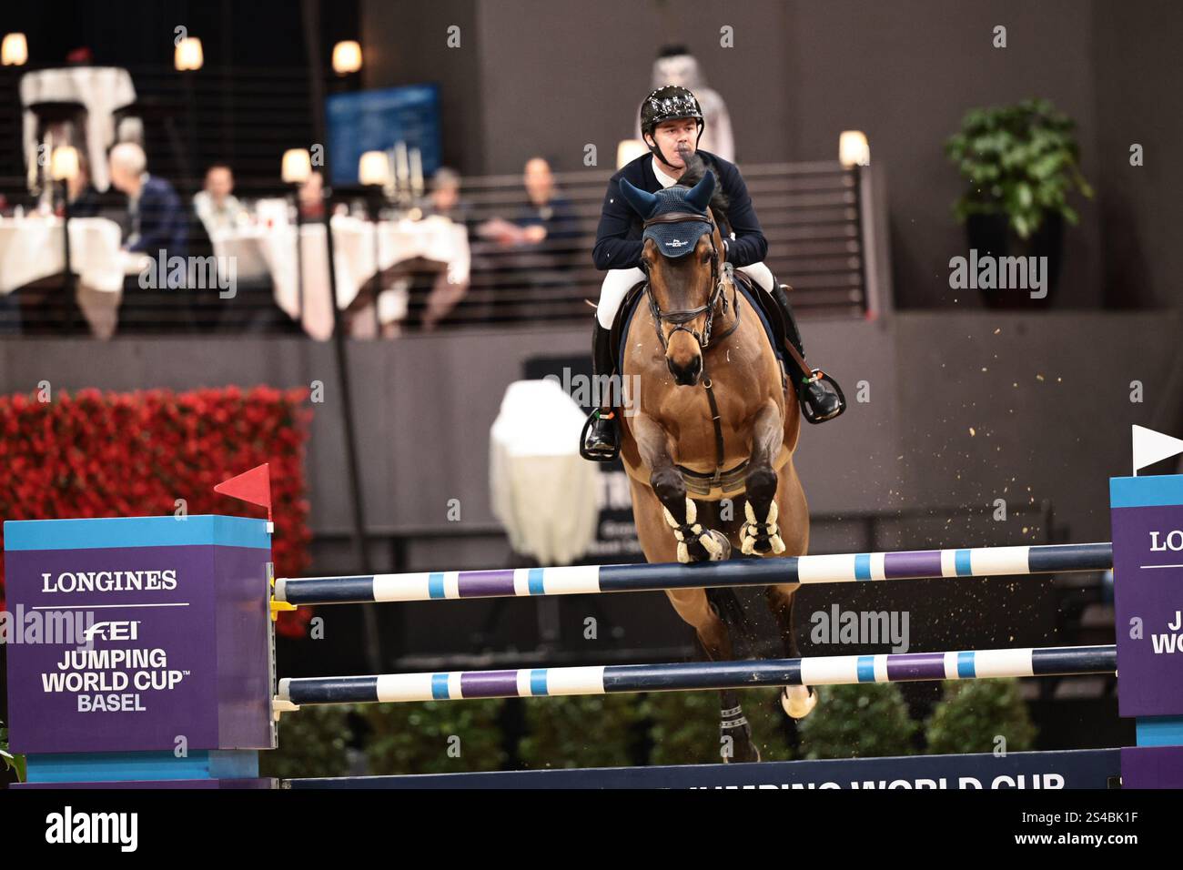 Michael Pender of Ireland with Hhs Los Angeles during the Longines ...