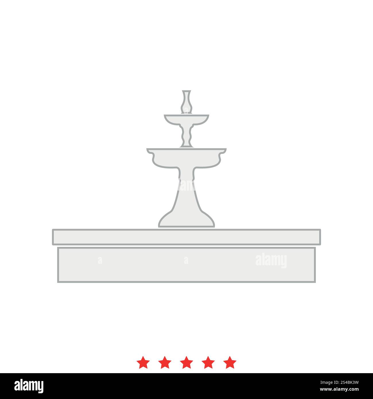 Fountain icon Stock Vector Image & Art - Alamy