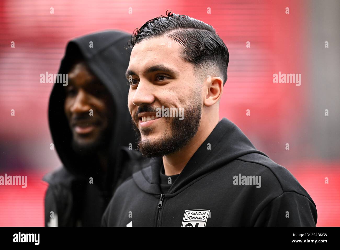 France. 11th Jan, 2025. 18 Rayan CHERKI (ol) during the Ligue 1 ...