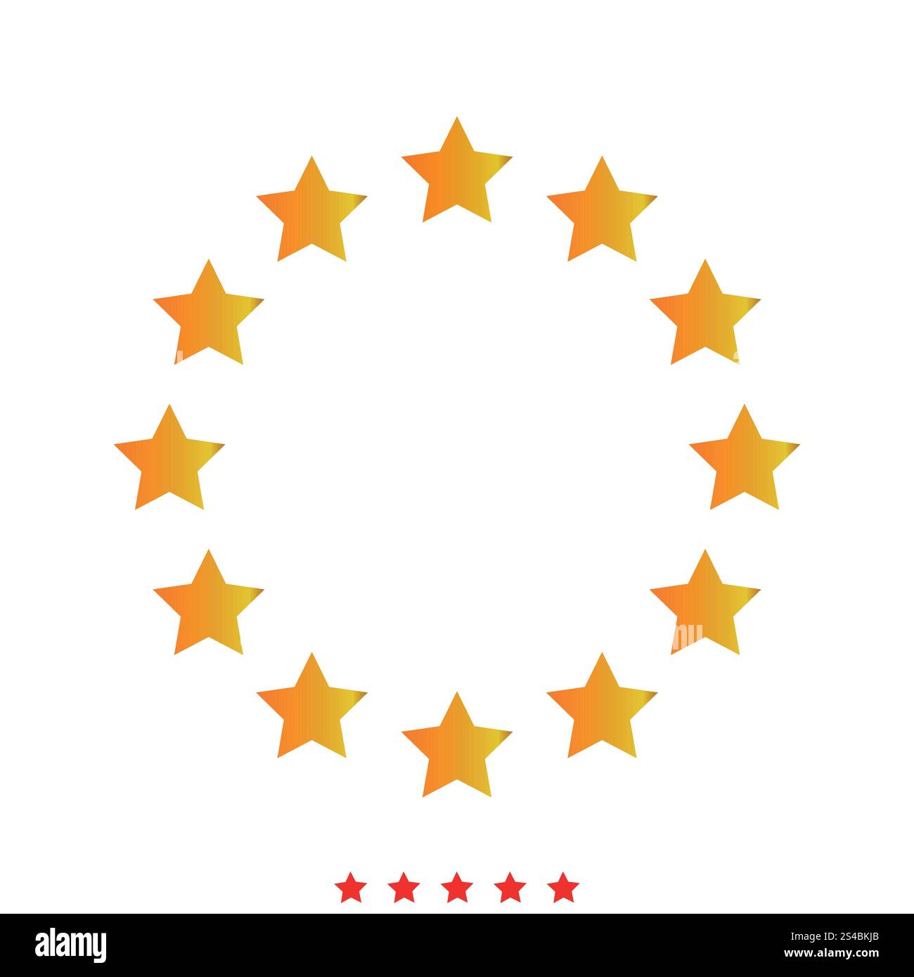 Stars in circle icon Stock Vector Image & Art - Alamy