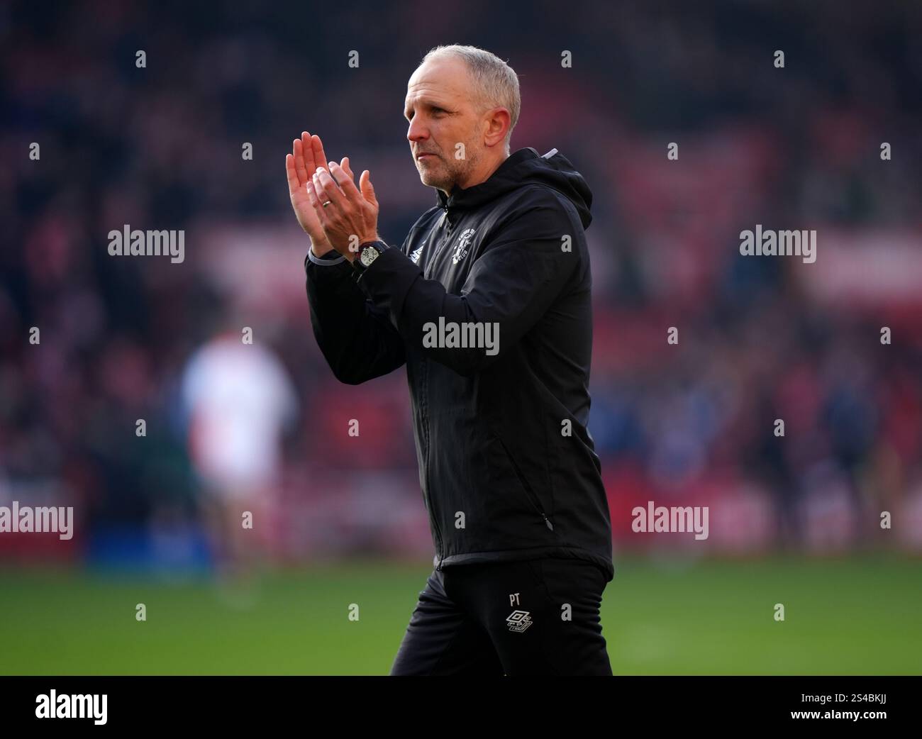 Luton Town Joint-caretaker manager Paul Trollope ahead of the Emirates ...