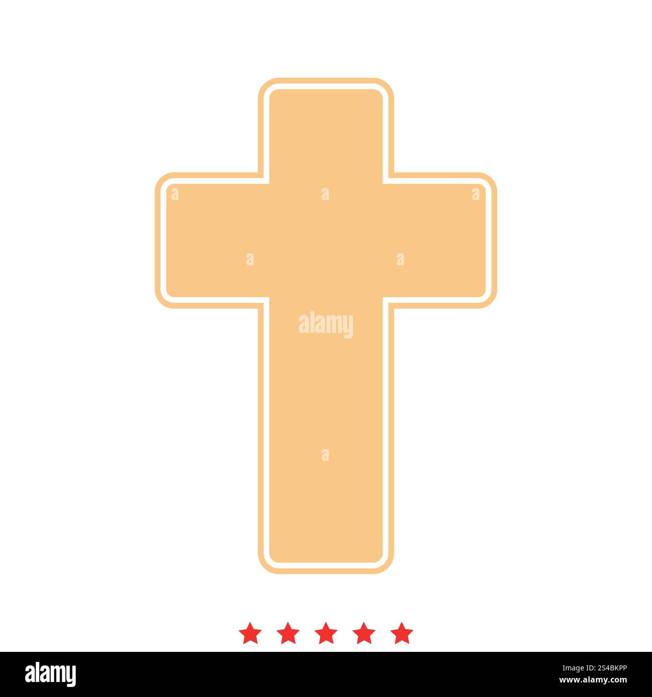 Church cross icon Stock Vector Image & Art - Alamy