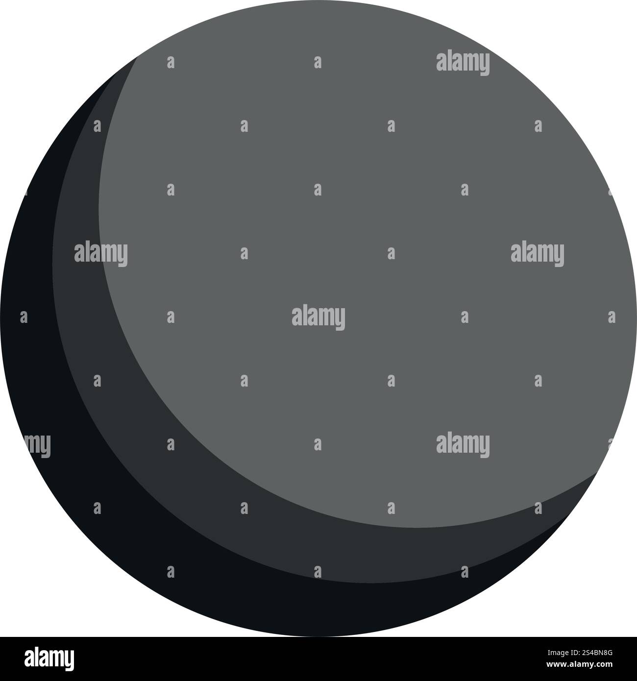 Sphere with black and grey colour.. The sphere with black and grey ...