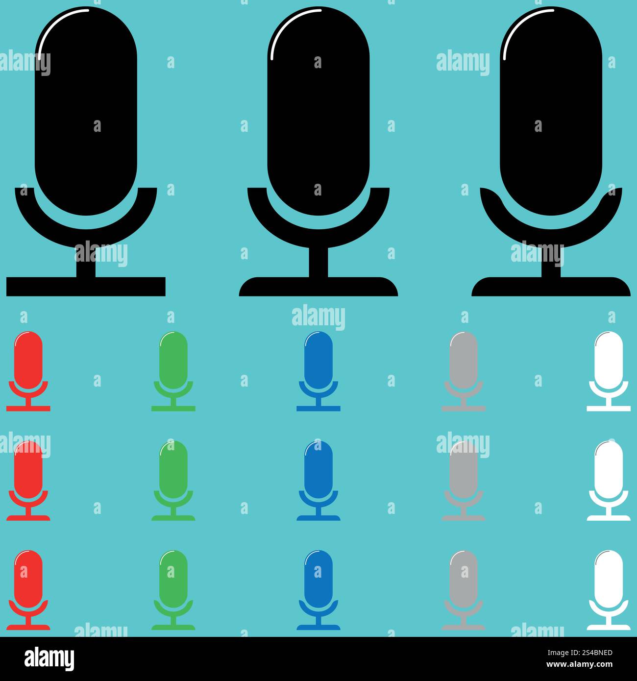 Simple microphone with sunlight.. Simple microphone with sunlight it is ...