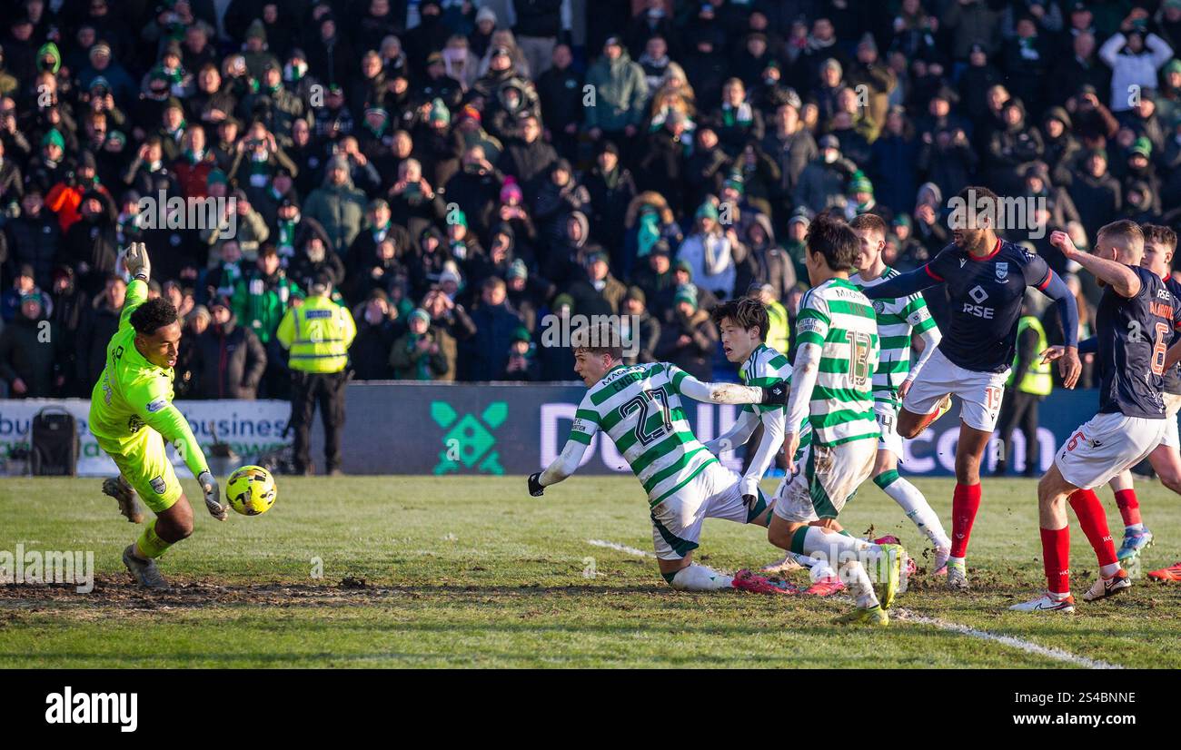 11th January 2025; Victoria Park, Dingwall, Scotland: Scottish ...