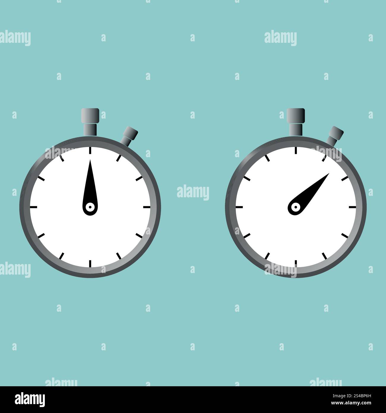 Stop watch second counter with gradient color.. Stop watch second ...