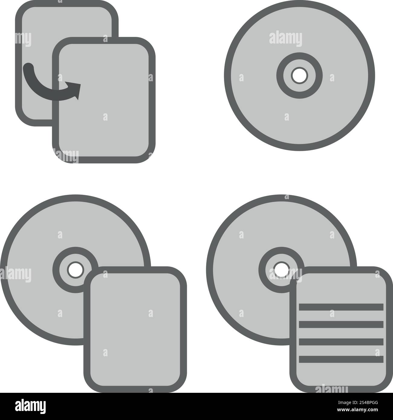 Symbol data processing grey icon.. Symbol data processing grey icon set ...