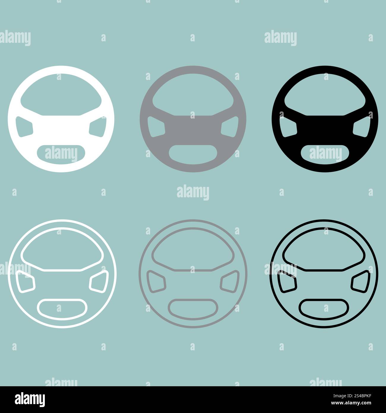 Rudder or steering wheel icon.. Rudder or steering wheel icon set Stock ...