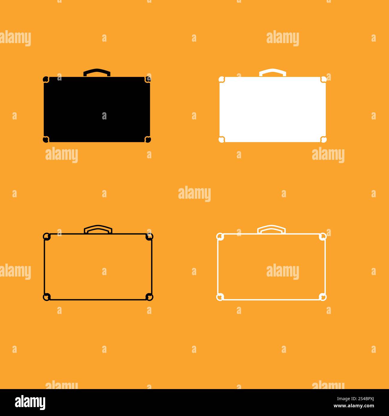 Suitcase icon Stock Vector Image & Art - Alamy