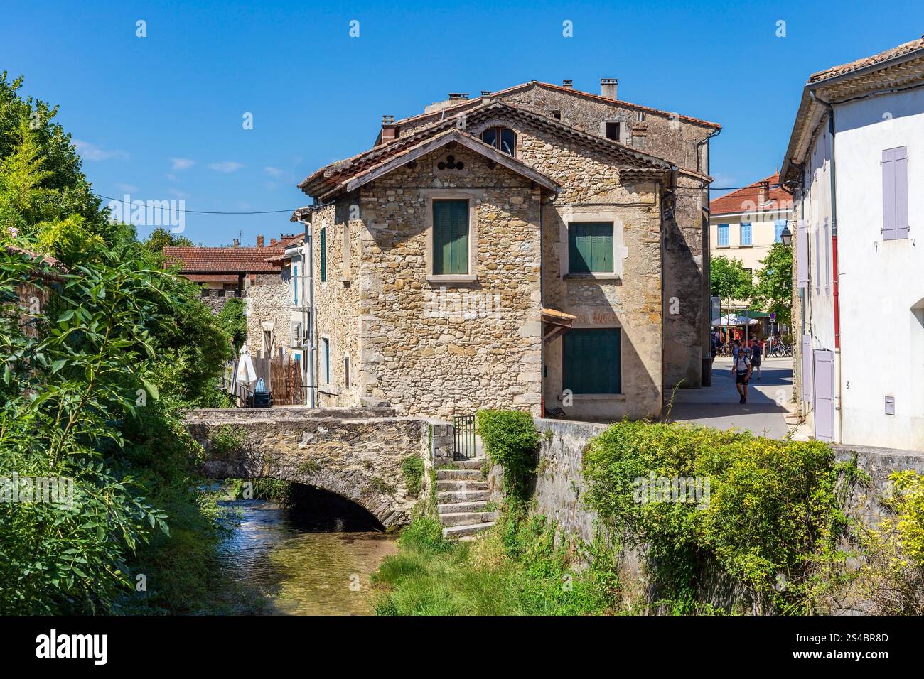 Saou, in the Drôme department, southeastern France, door of Provence ...
