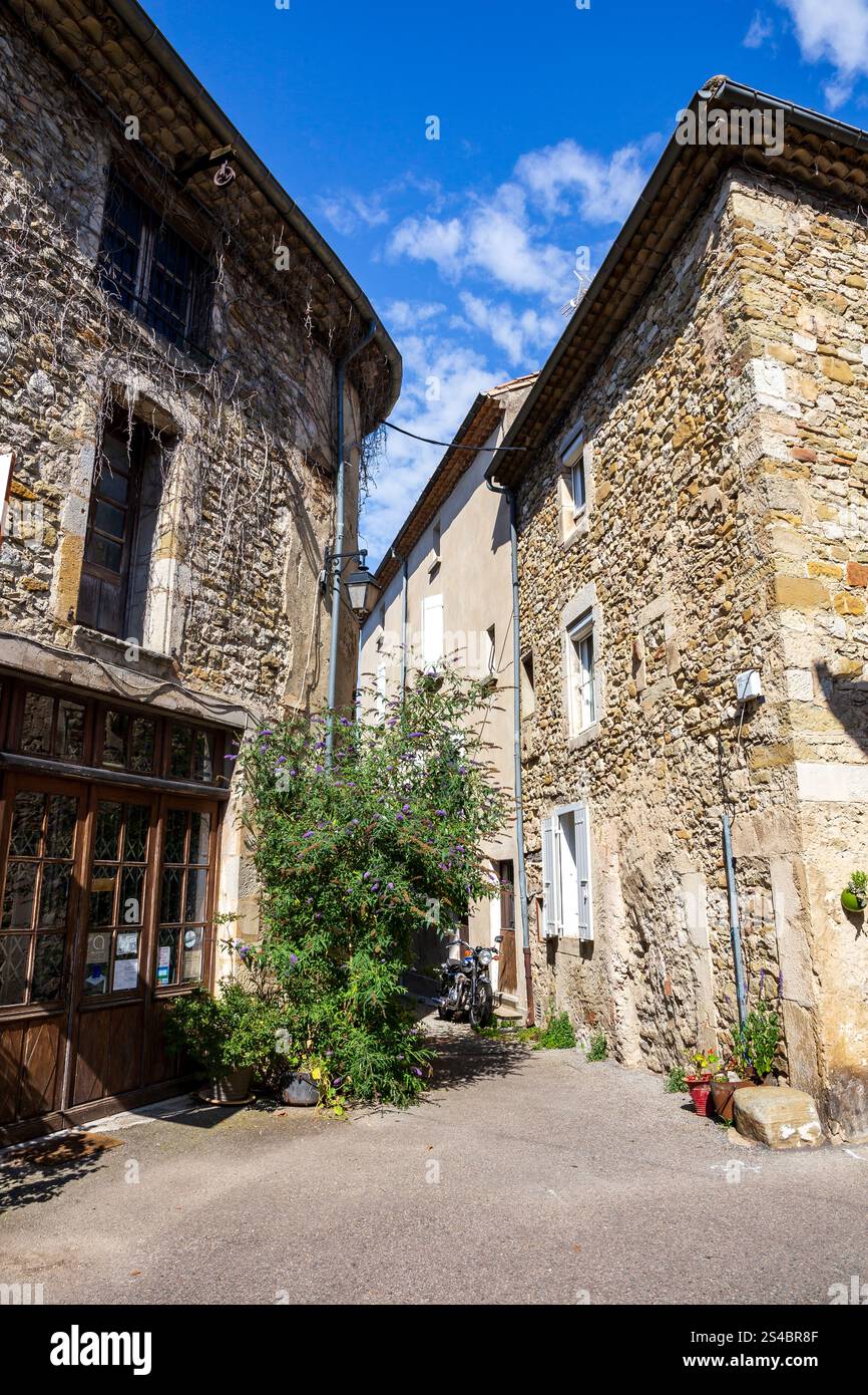 Saou, in the Drôme department, southeastern France, door of Provence ...