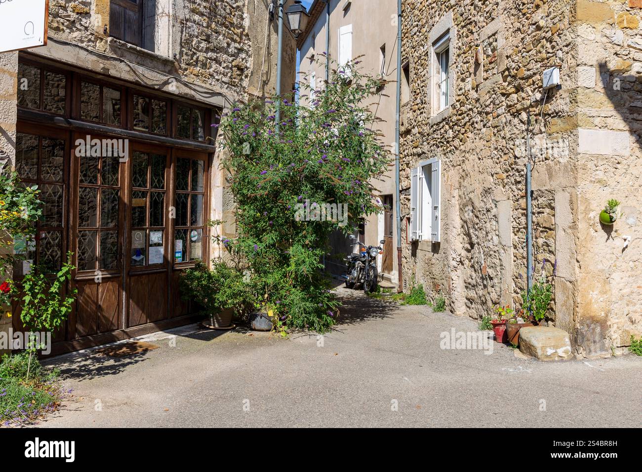 Saou, in the Drôme department, southeastern France, door of Provence ...