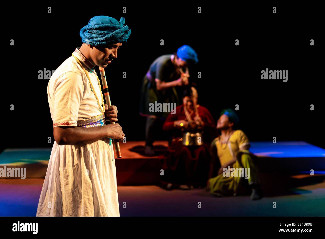 Kathmandu, Kathmandu, Nepal. 11th Jan, 2025. Artists perform the ...