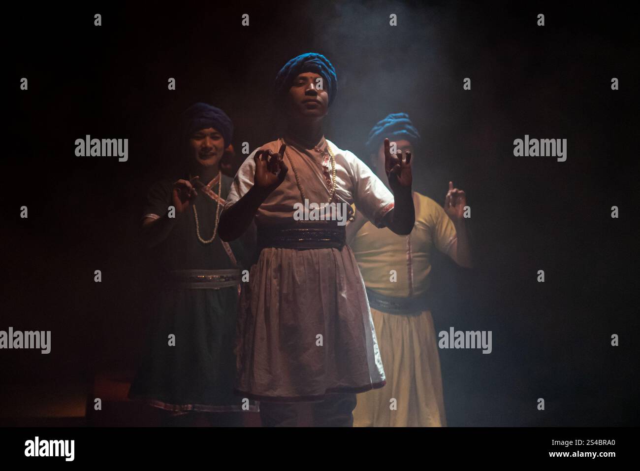 Kathmandu, Kathmandu, Nepal. 11th Jan, 2025. Artists perform the ...