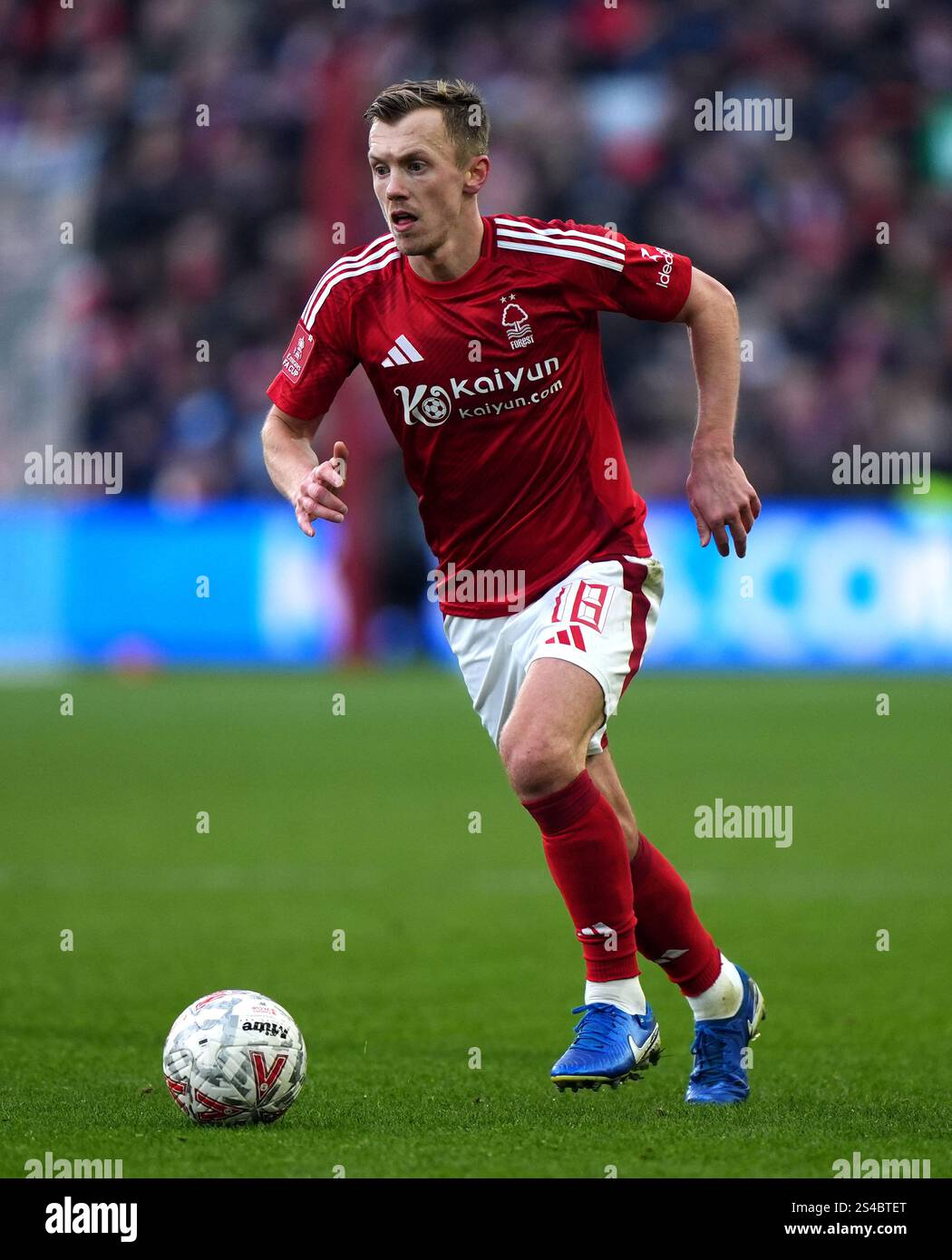 Nottingham Forest's James Ward-Prowse during the Emirates FA Cup third ...