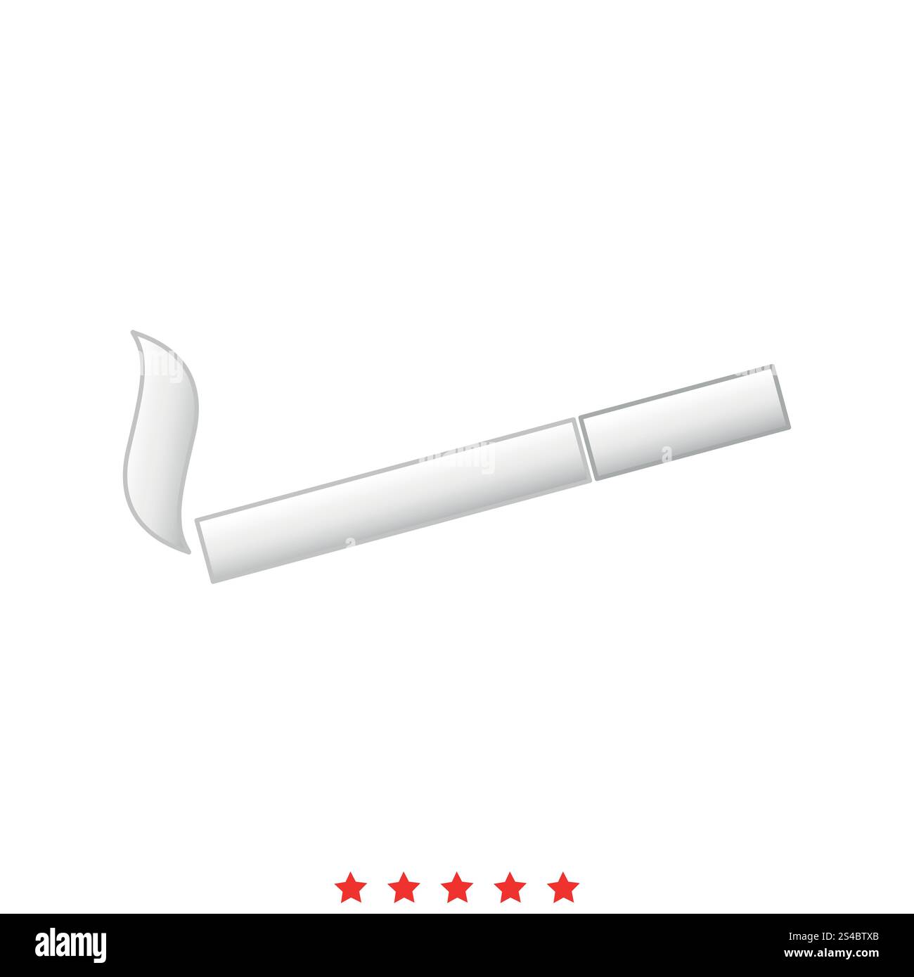 Smoking symbol. Cigarette icon Stock Vector Image & Art - Alamy