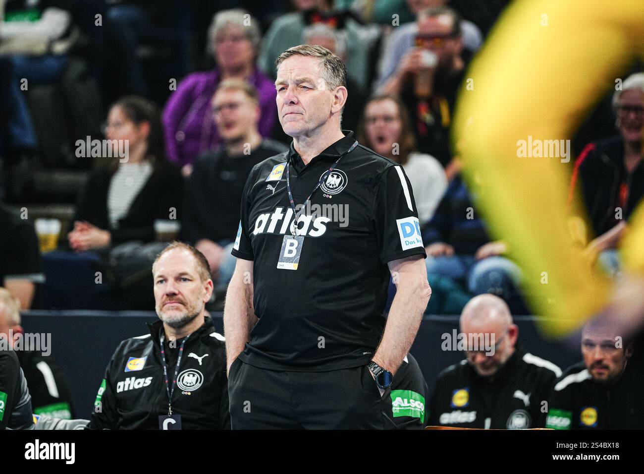 Alfred Gislason (Deutschland, Trainer) GER, Deutschland vs. Brasilien ...