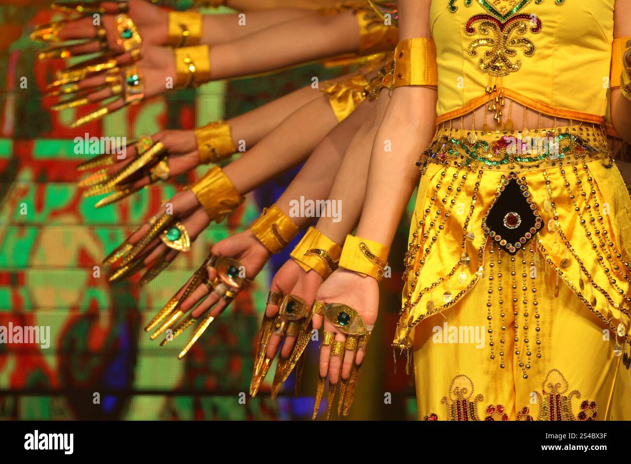 CHANGCHUN, CHINA - JANUARY 11, 2025 - Dance Thousand-Hand Kwan-yin ...