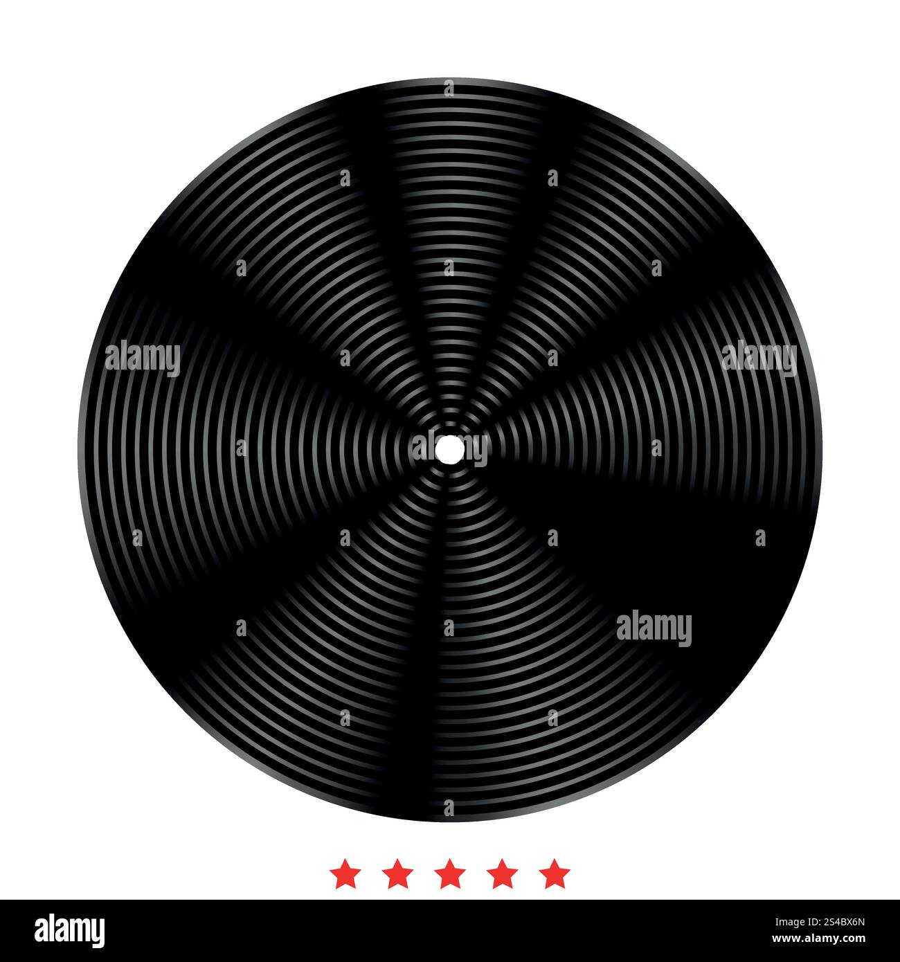 Vinyl record. Retro sound carrier icon .. Vinyl record. Retro sound ...