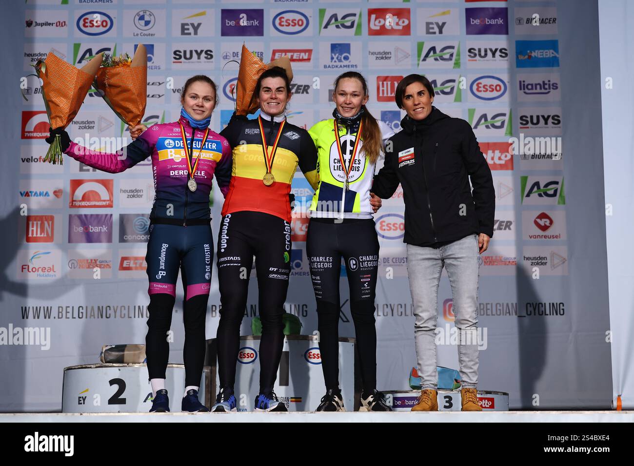 Heusden Zolder, Belgium. 11th Jan, 2025. Belgian Laura Verdonschot ...
