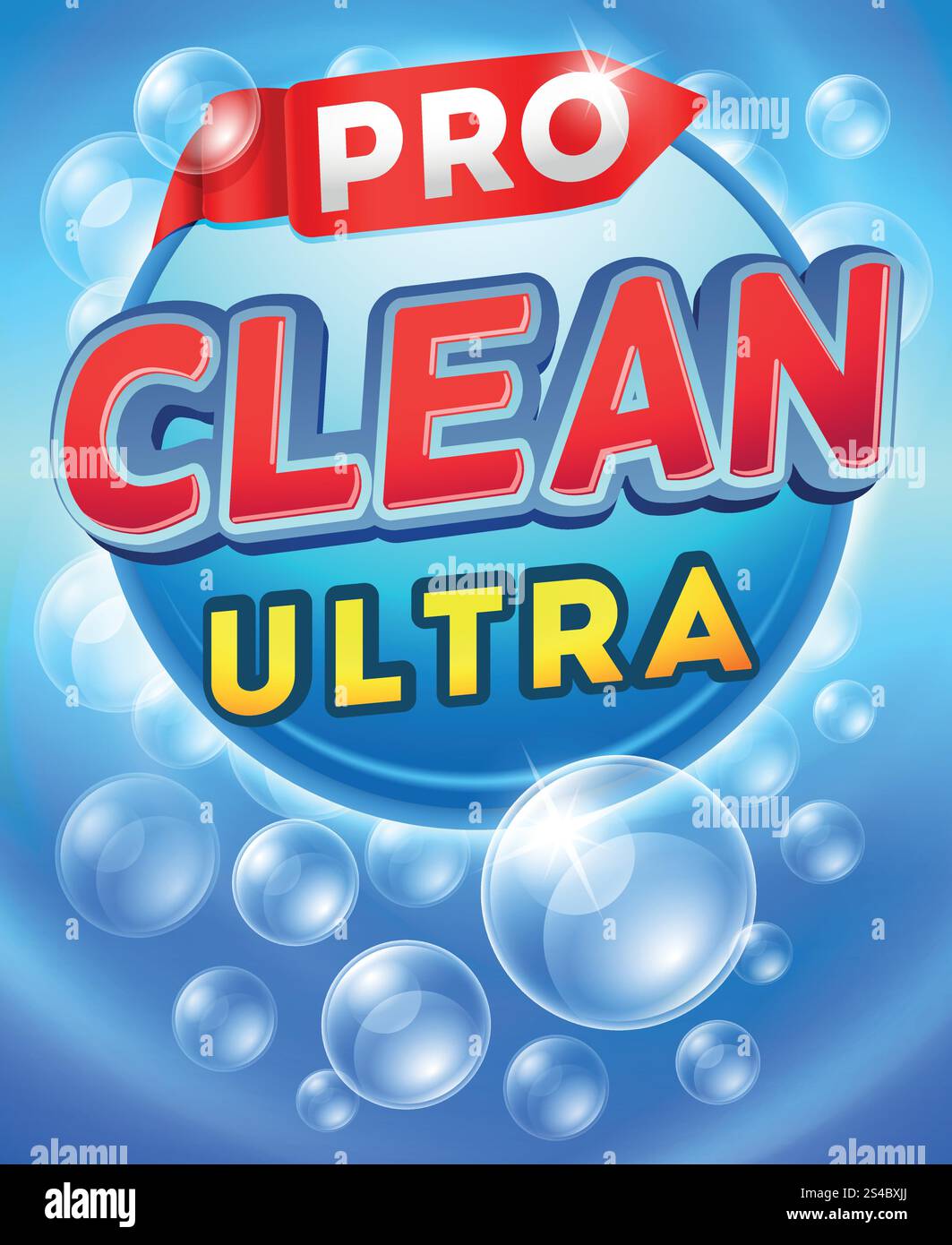 Detergent packaging vector template design. Detergent packaging vector ...