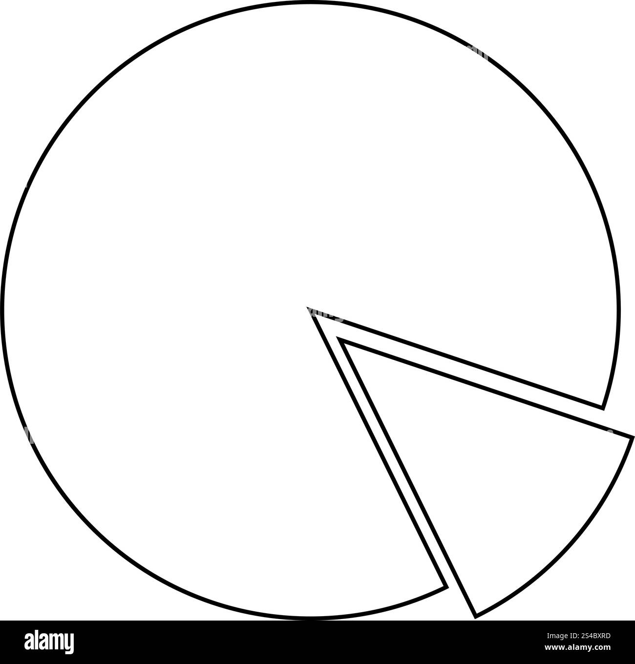 Circle diagram icon . Black color .. Circle diagram icon . Black color ...