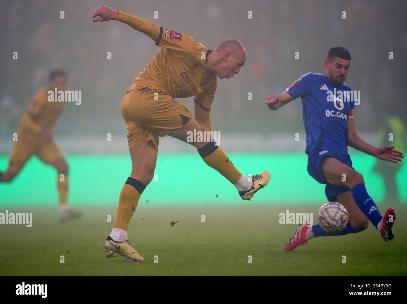 Queens Park Rangers' Michael Frey shoots towards goal during the ...
