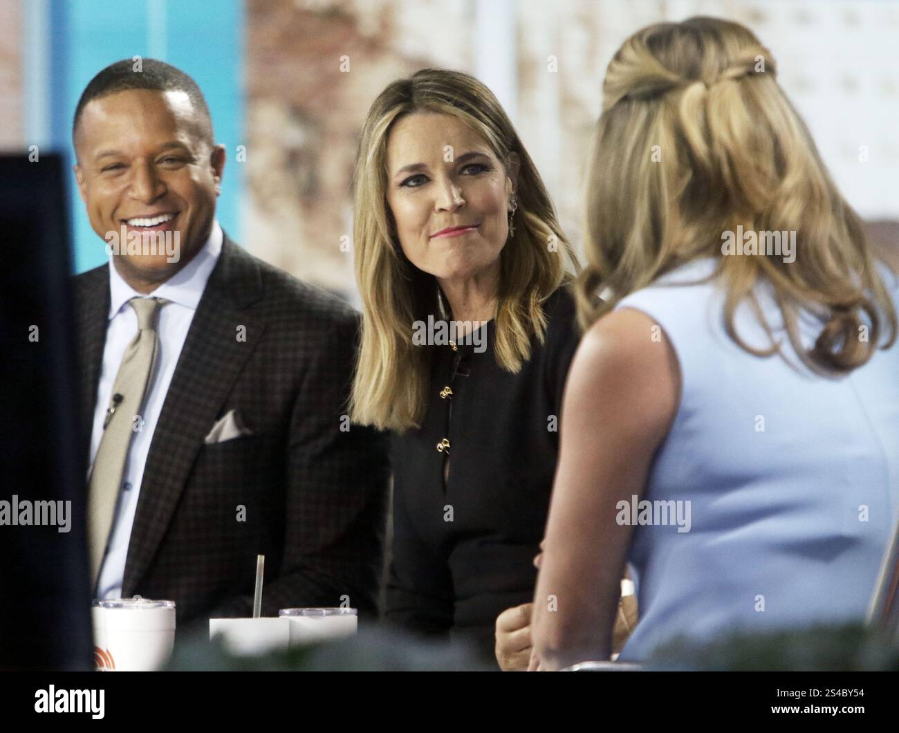 January 10, 2025 Craig Melvin, Savannah Guthrie, Jenna Bush Hager on ...