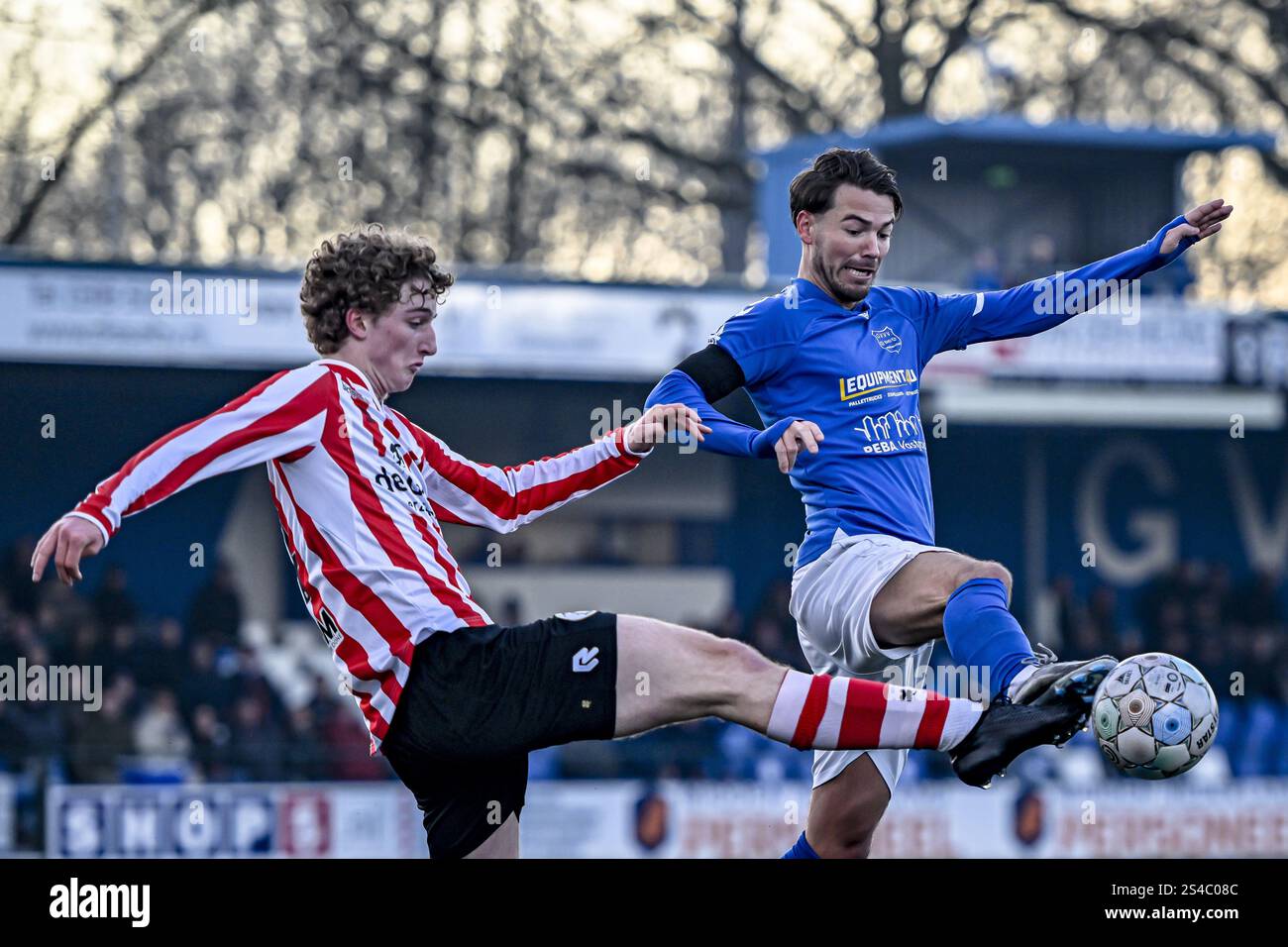 VEENENDAAL, 11-01-2025, Sportpark Panhuis, Dutch second division ...