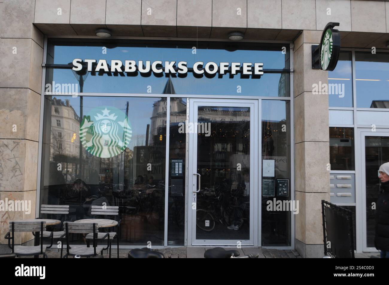 Copenhagen/Denmark /11 JANUARY 2025/ Seattle chain star bucks coffee ...
