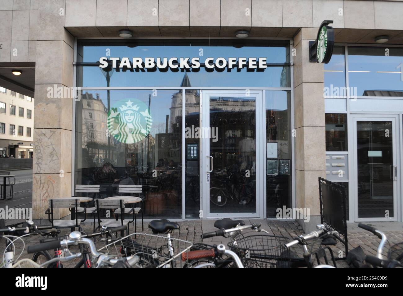 Copenhagen/Denmark /11 JANUARY 2025/ Seattle chain star bucks coffee ...