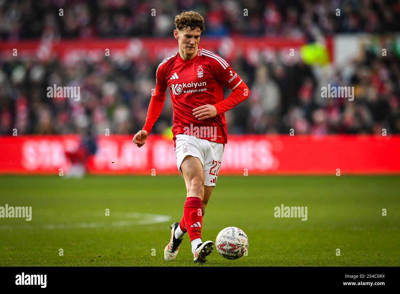 The City Ground, Nottingham, UK. 11th Jan, 2025. FA Cup Third Round ...