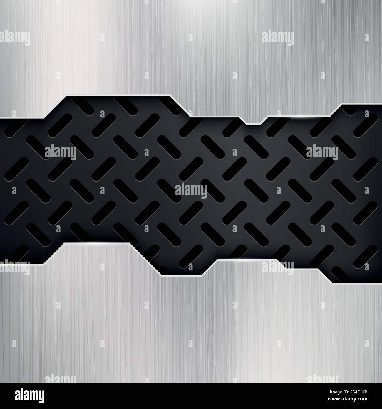 Industrial grunge metal, steel wall, gatel vector background ...